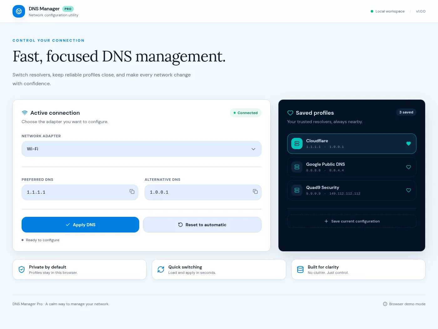 DNS Manager Pro