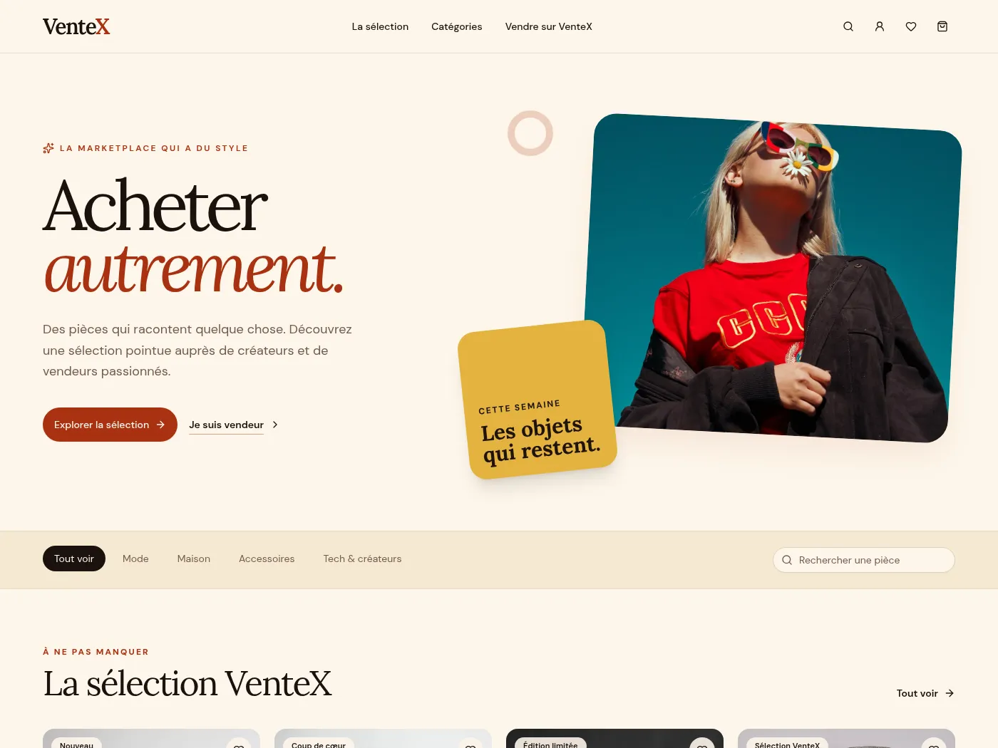 VenteX Online Store