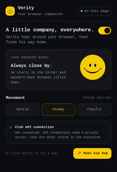Verity Browser Companion