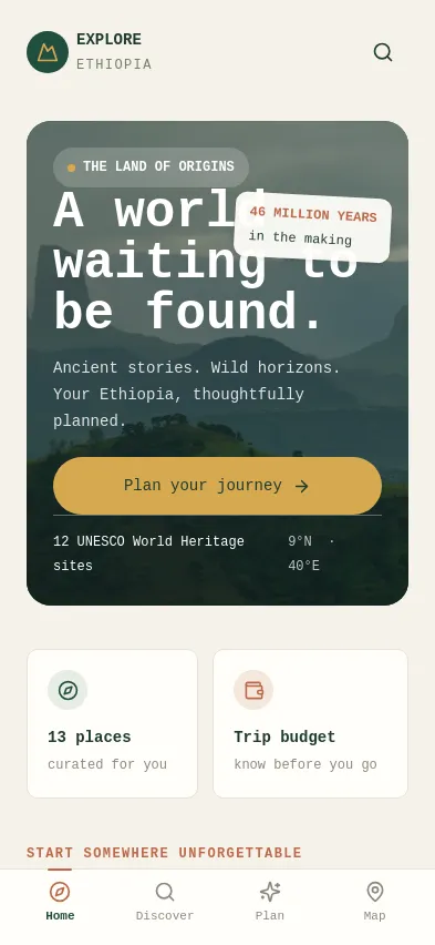 Explore Ethiopia Mobile
