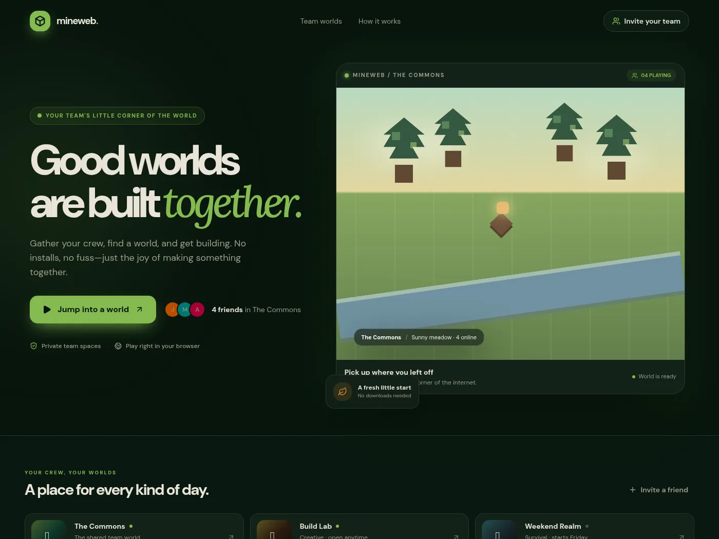 MineWeb Client