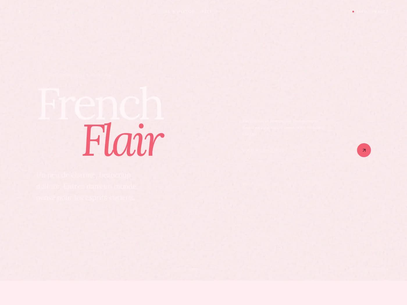 French Flair Landing
