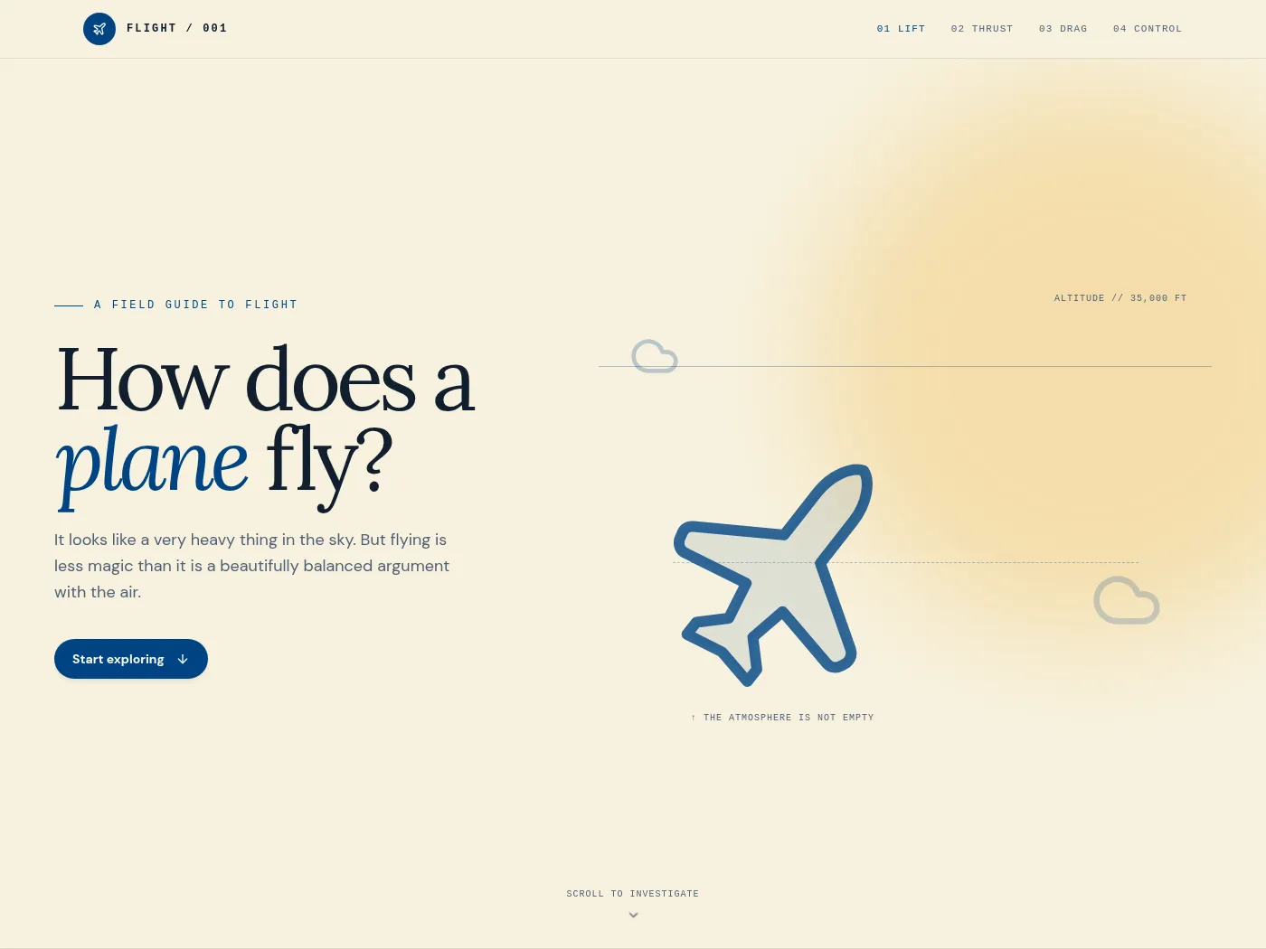 How Planes Work Page