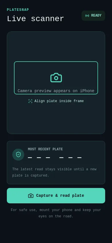 PlateSnap