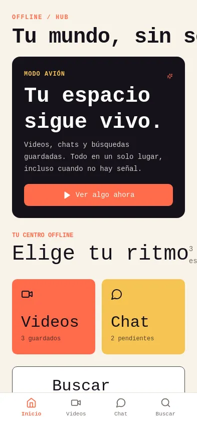 Offline Social Hub