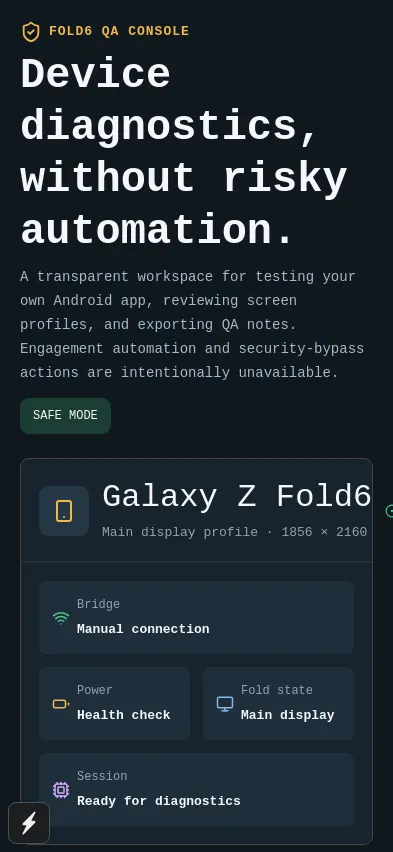 Fold6 Smart Macro