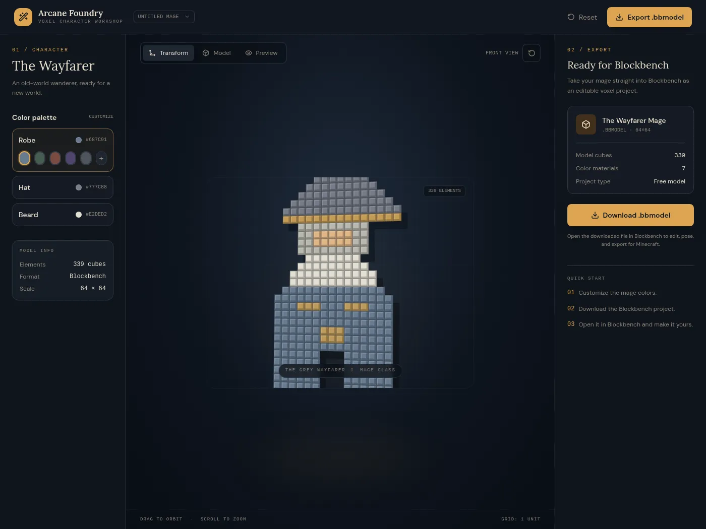 Mage Model Generator
