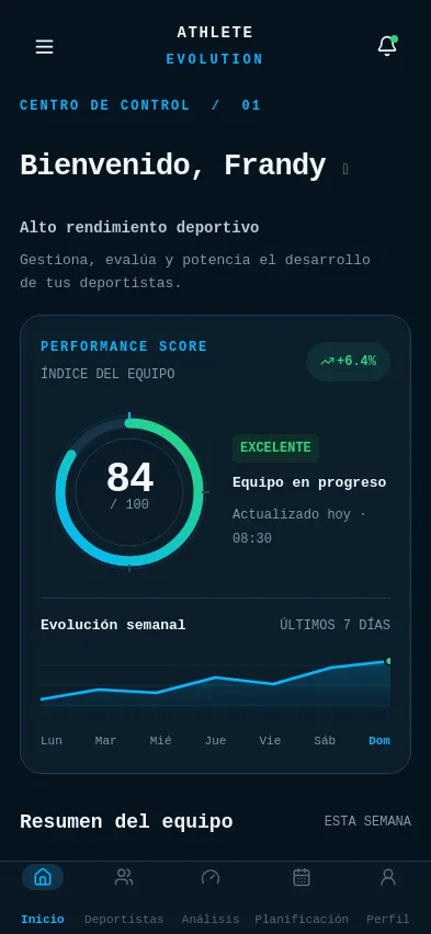 Athlete Evolution App