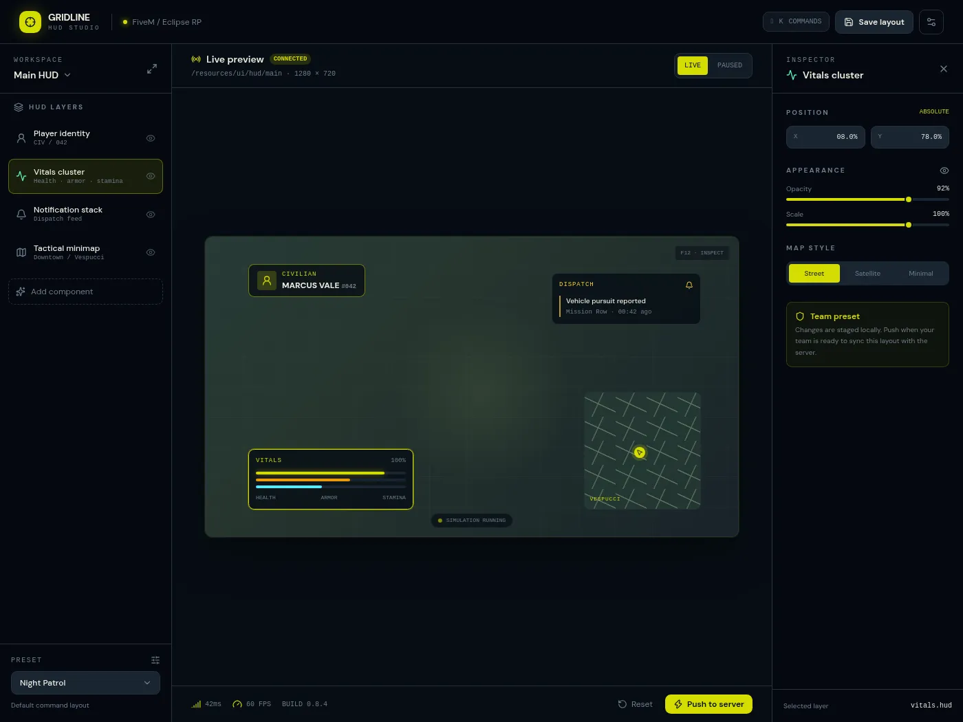 FiveM Figma HUD Suite