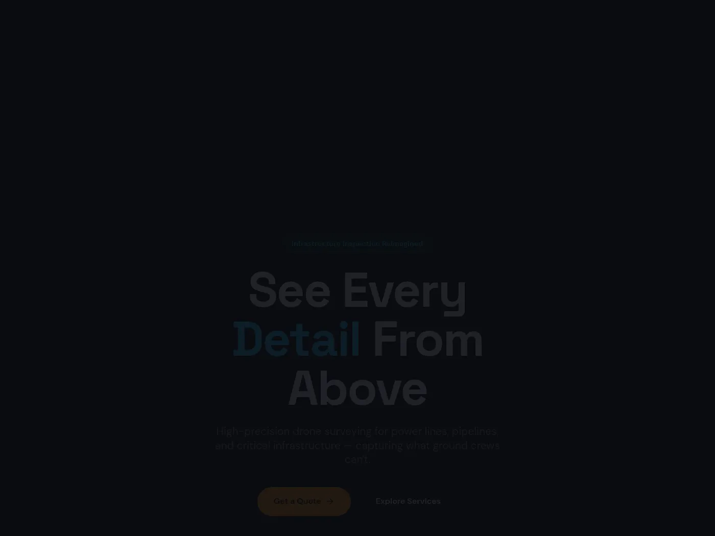 Drone Survey Landing