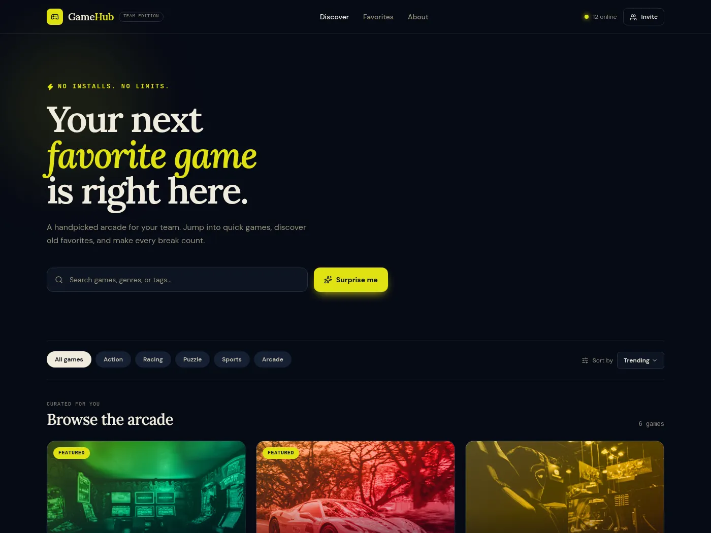GameHub Unblocked