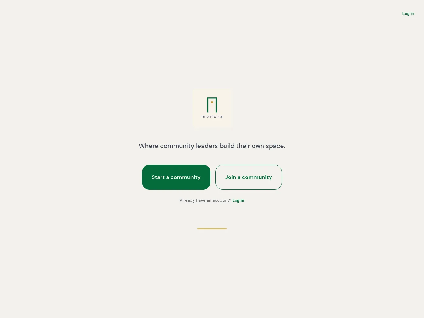 Monora Community Platform