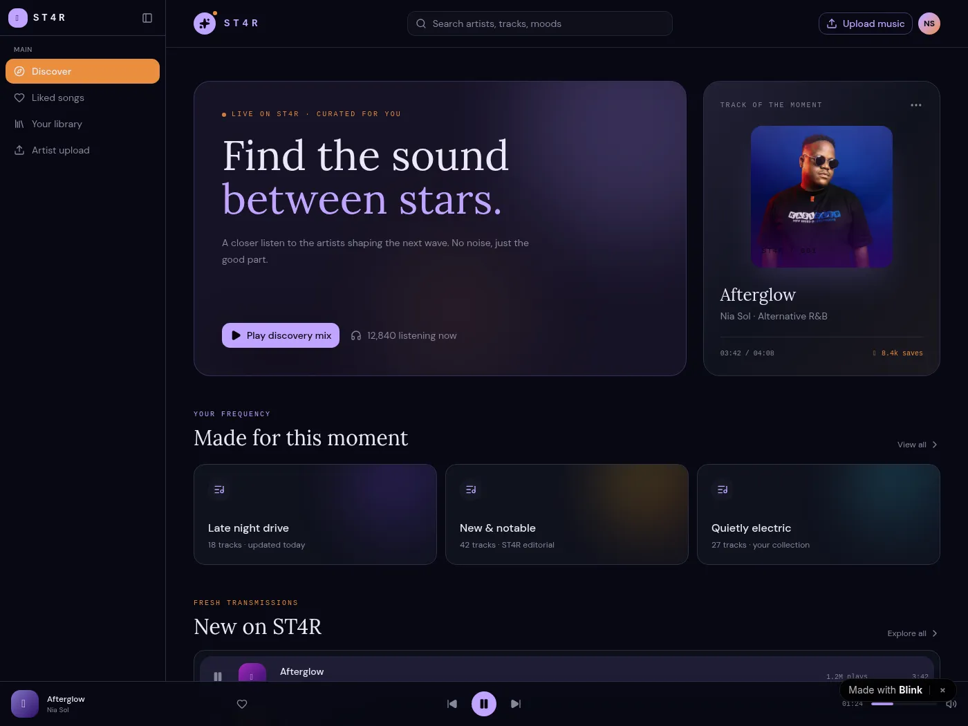 ST4R Music Platform