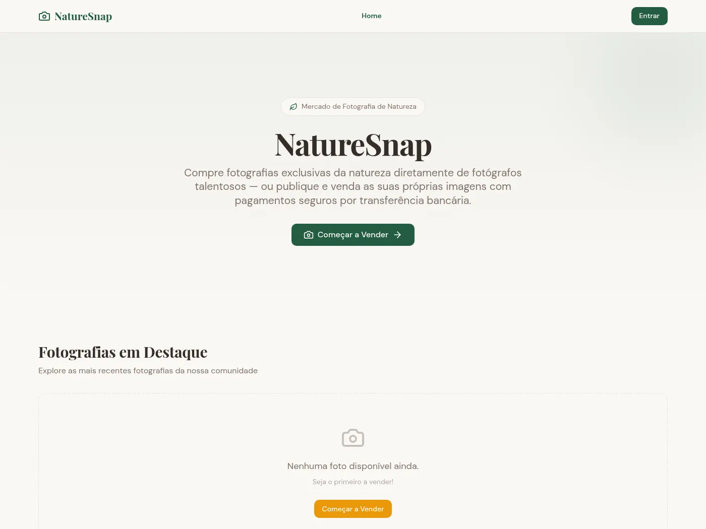 NatureSnap Marketplace