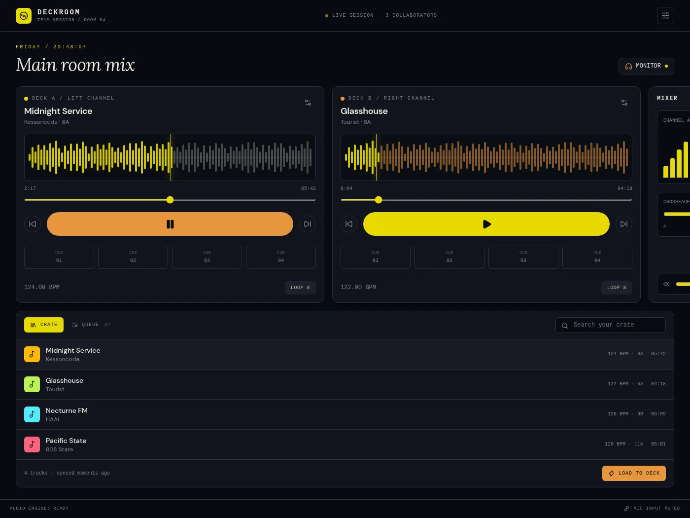 DJ Deck Simulator