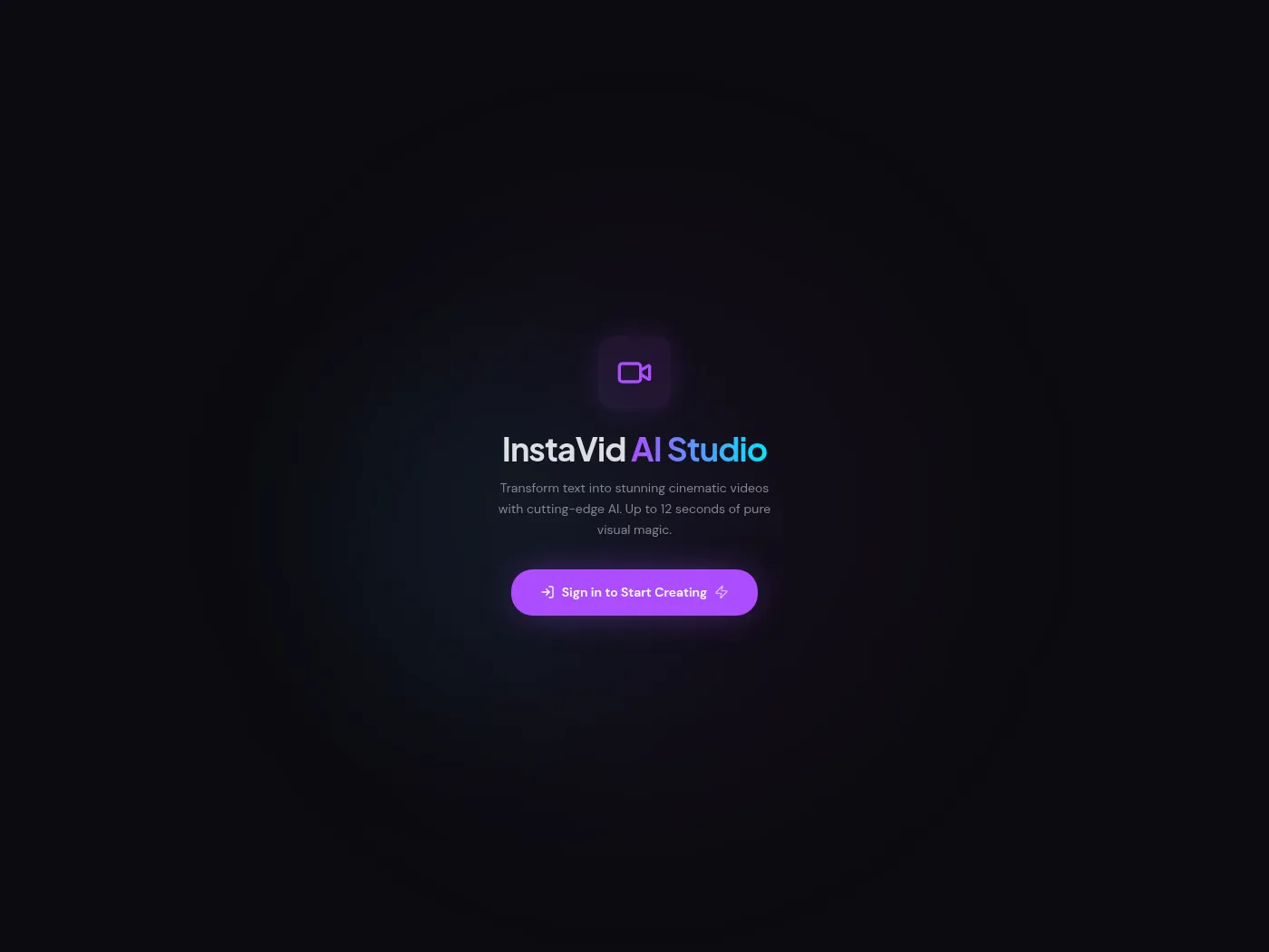 InstaVid AI Studio