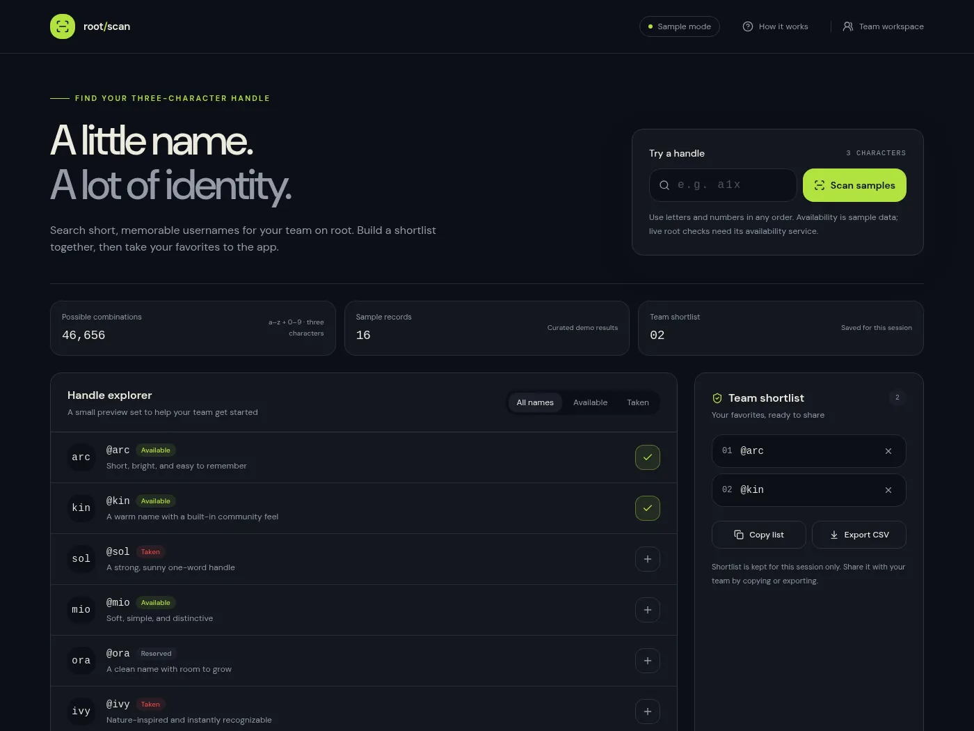 Root Username Scanner