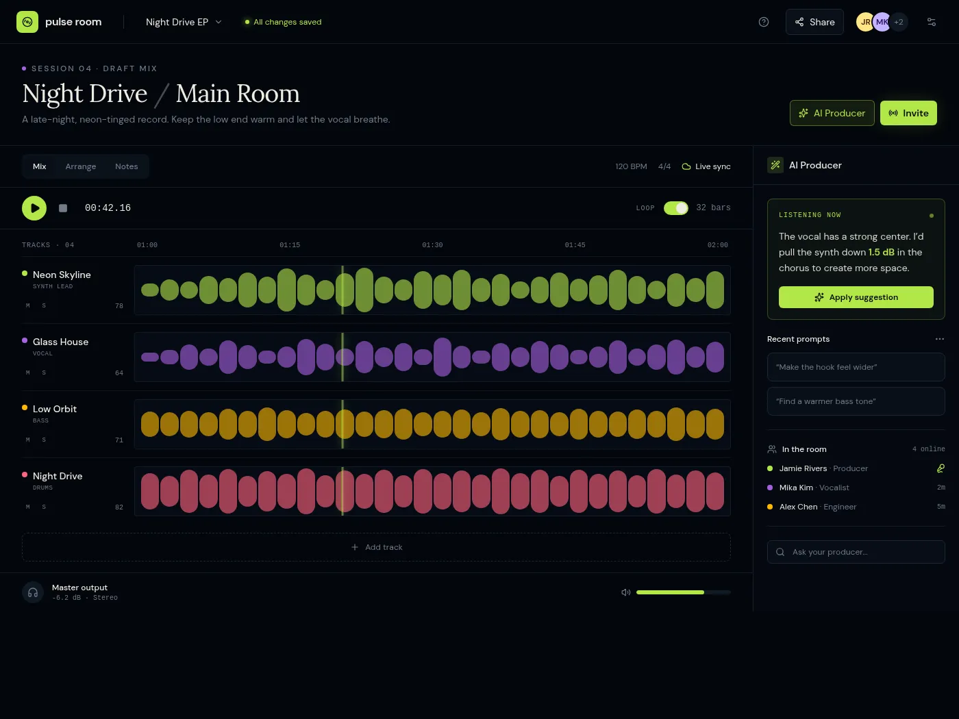 Collab Music Studio