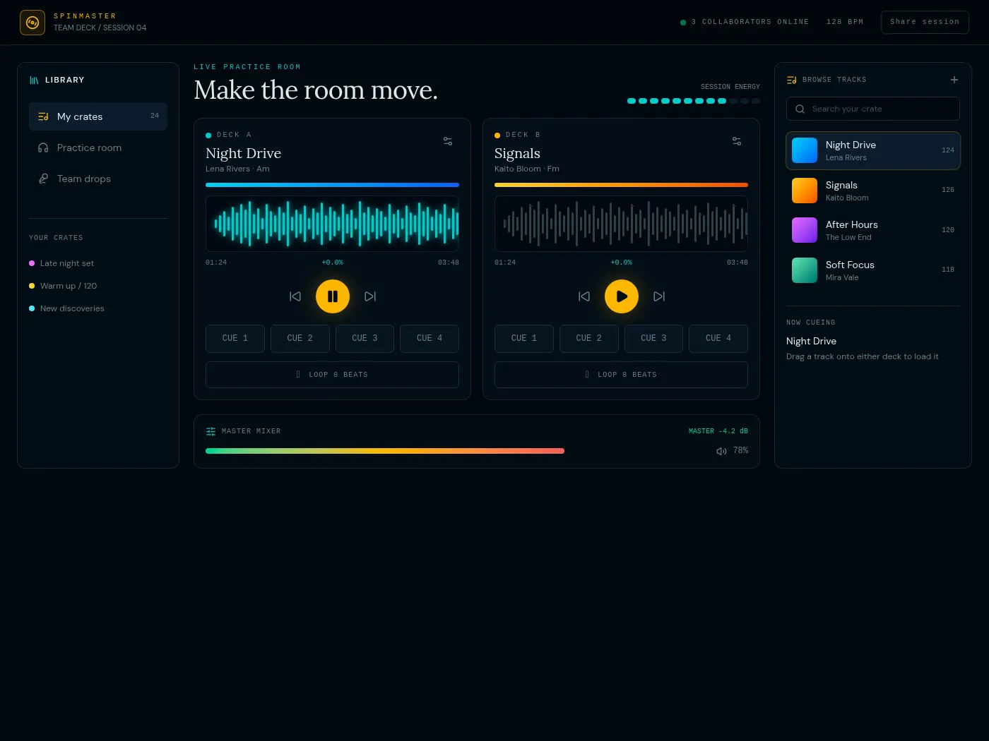 SpinMaster Deck Simulator