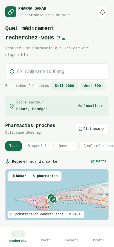 Pharma Dakar Mobile