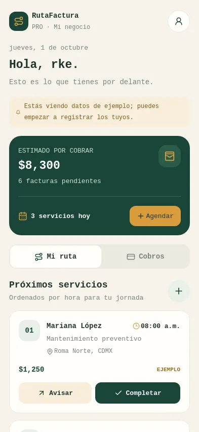 RutaFactura Pro