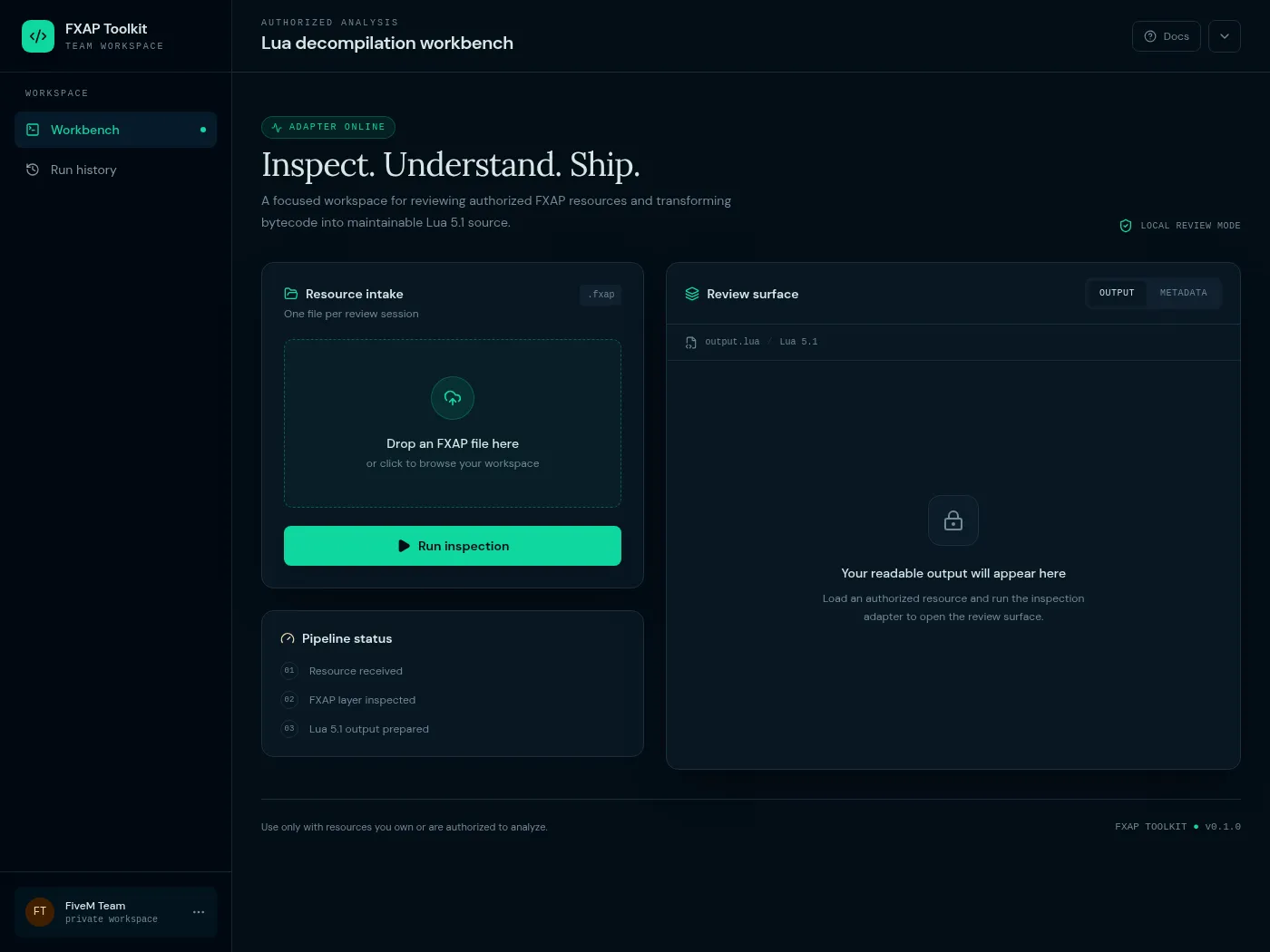 FXAP Lua Decryptor