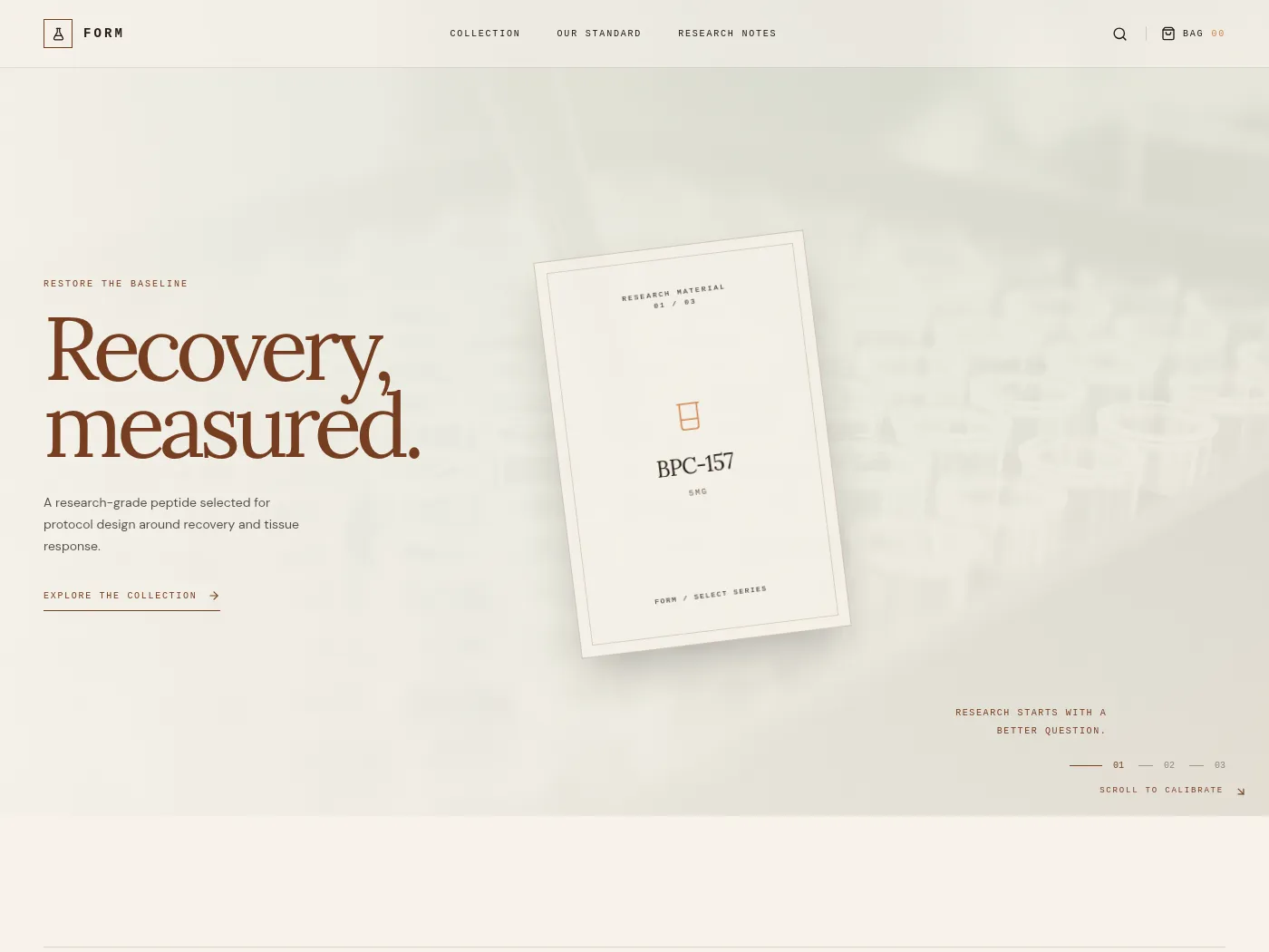 PeptideShop Redesign