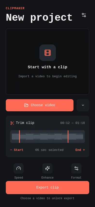 ClipMaker Mobile