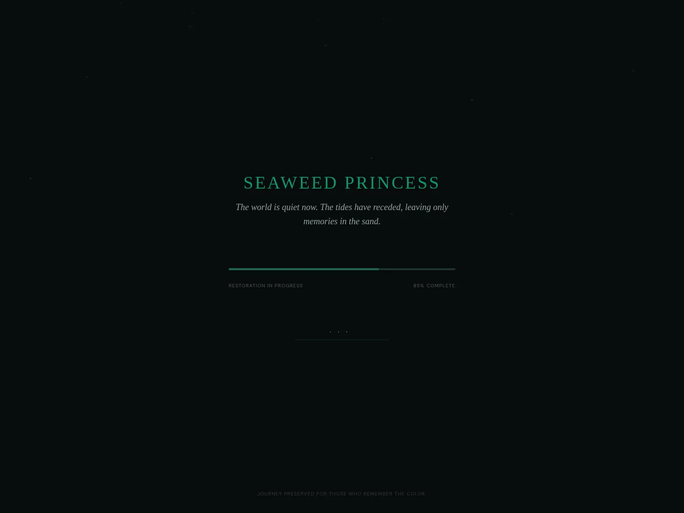 Seaweed Princess Rebirth