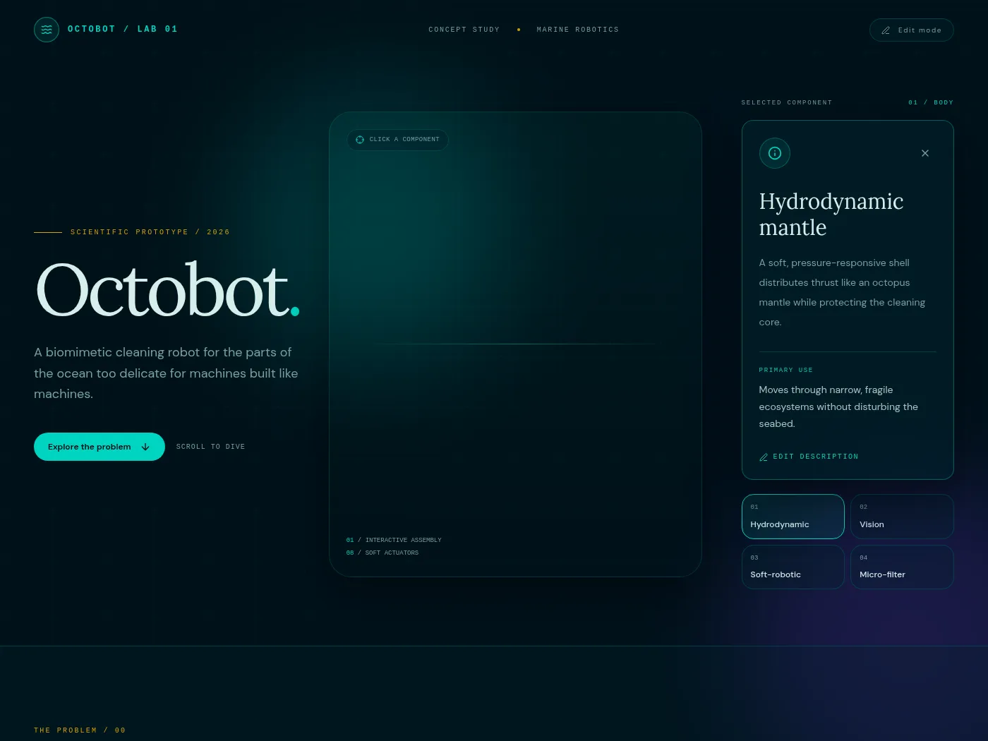 Octobot 3D Configurator