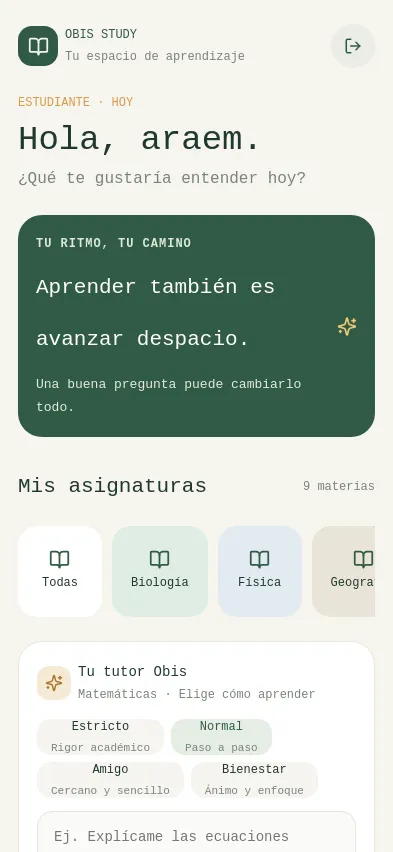 Obis Study App