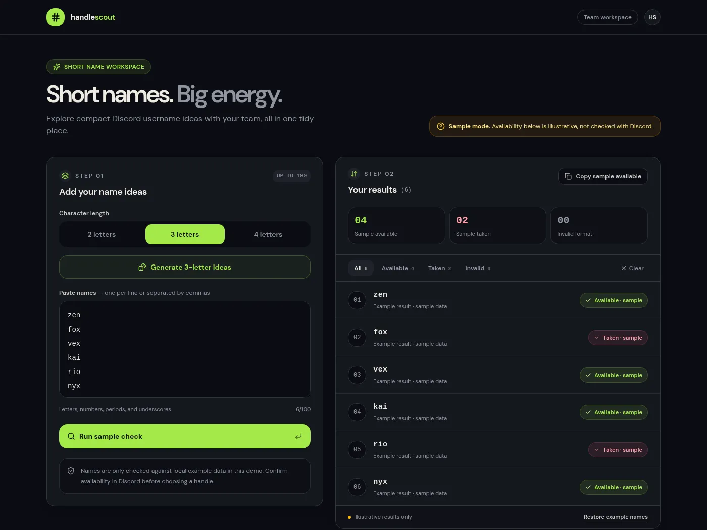 Discord Username Checker