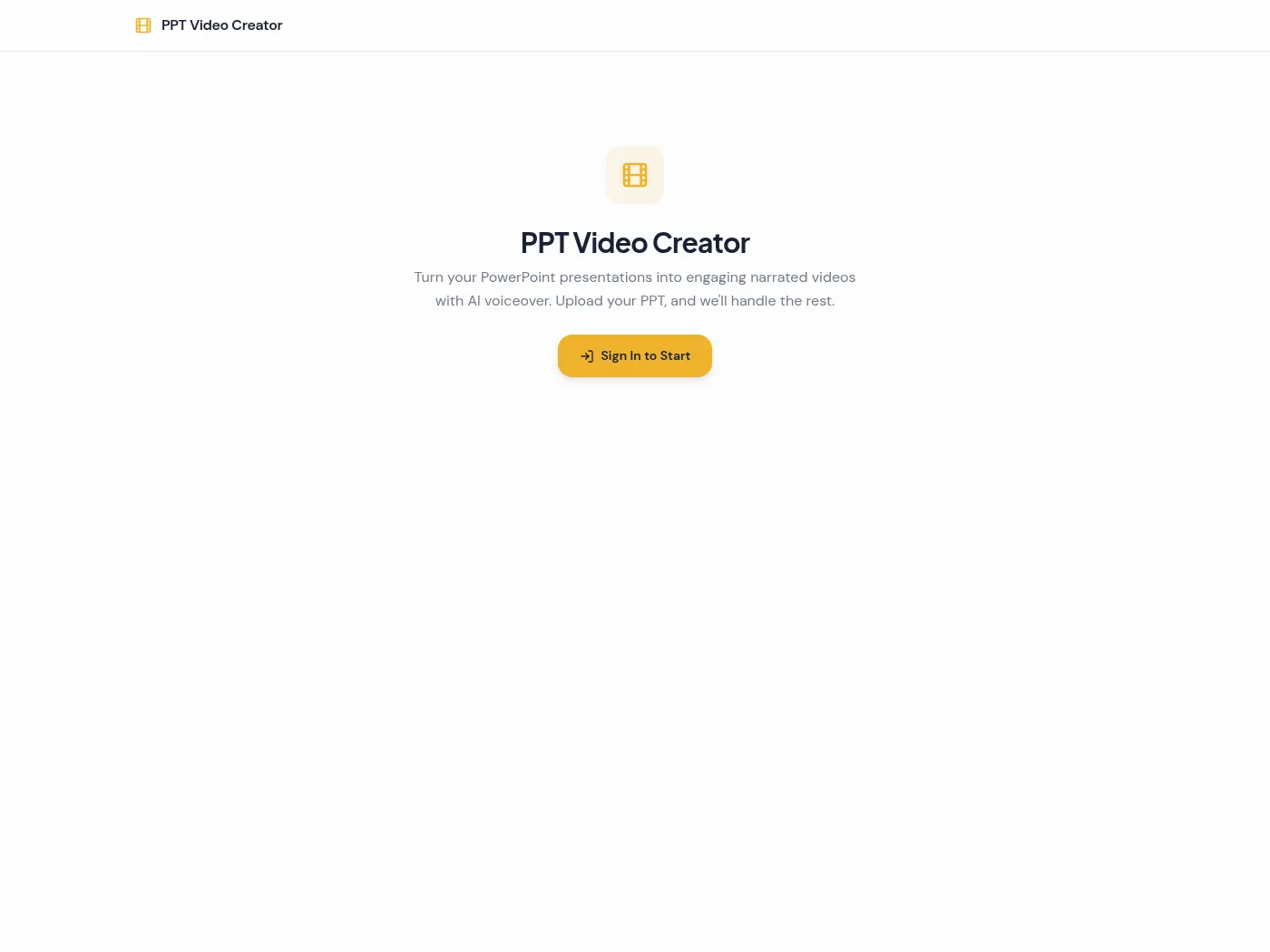 PPT Video Creator
