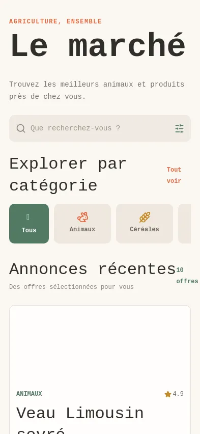 AgriMarket Mobile