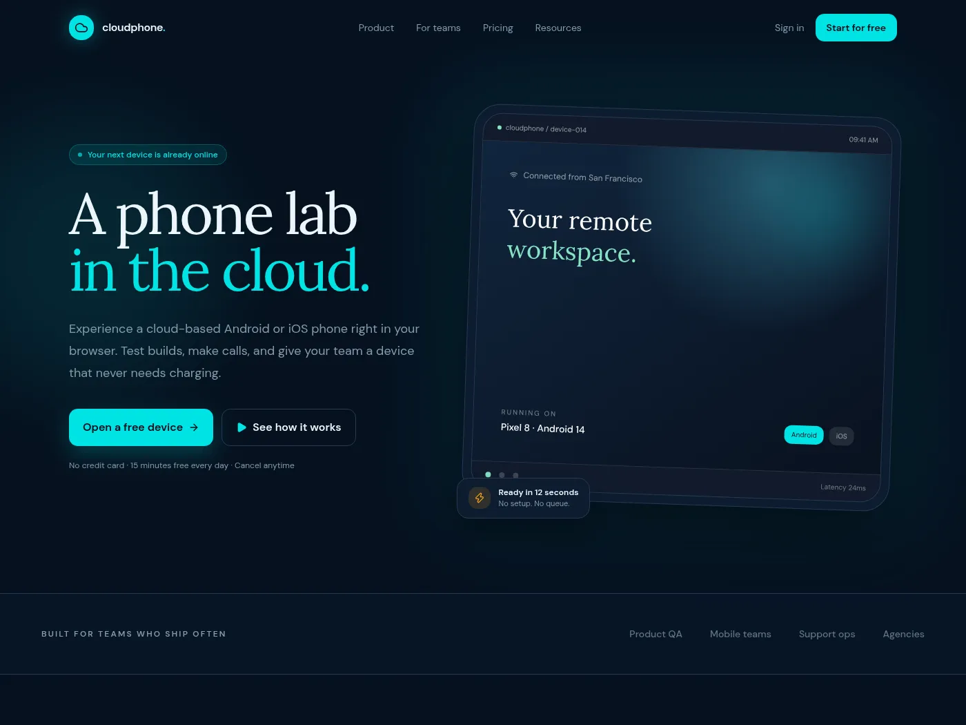 Cloud Phone Simulator