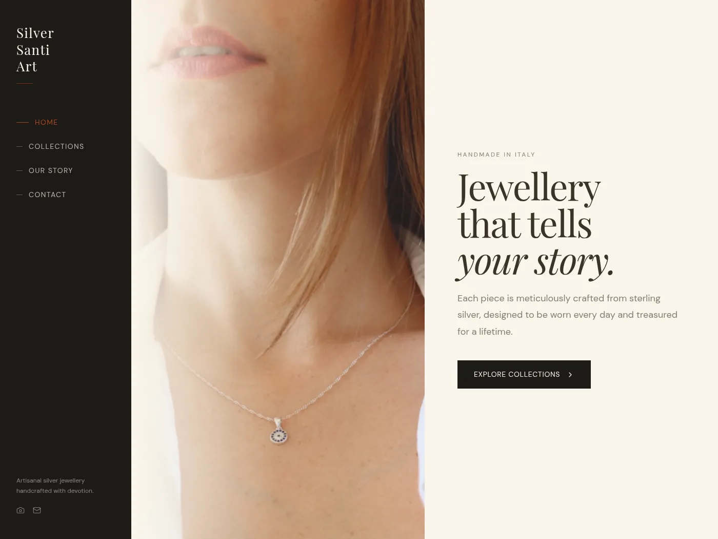Silver Santi Art Site