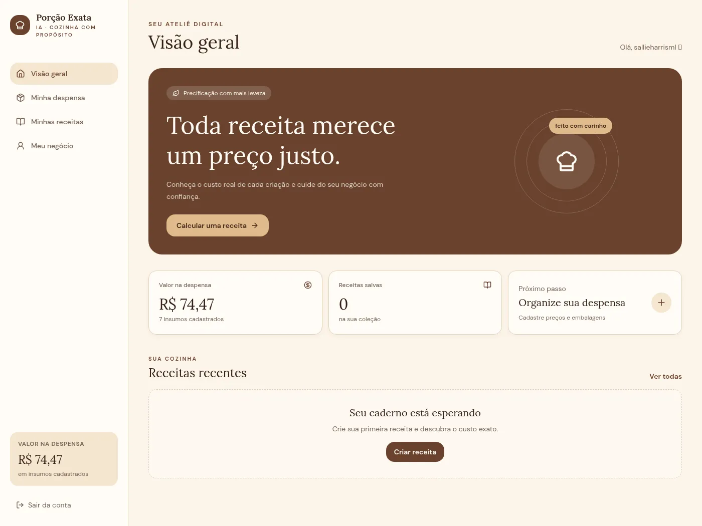 Porção Exata IA