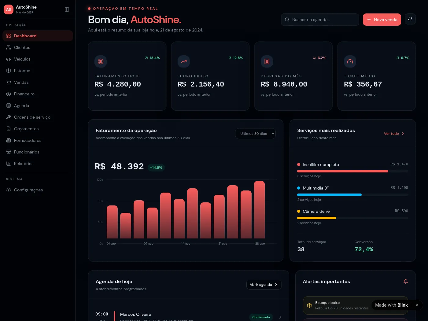 AutoShine Manager