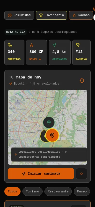 Bogotá Walk & Unlock
