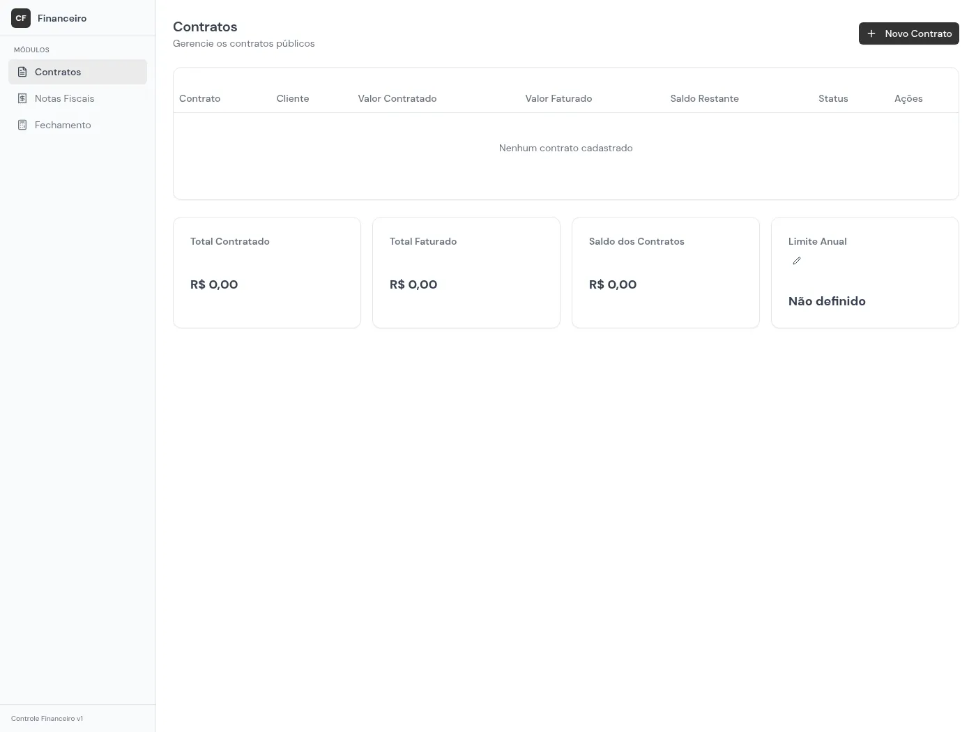 Controle Financeiro Fácil