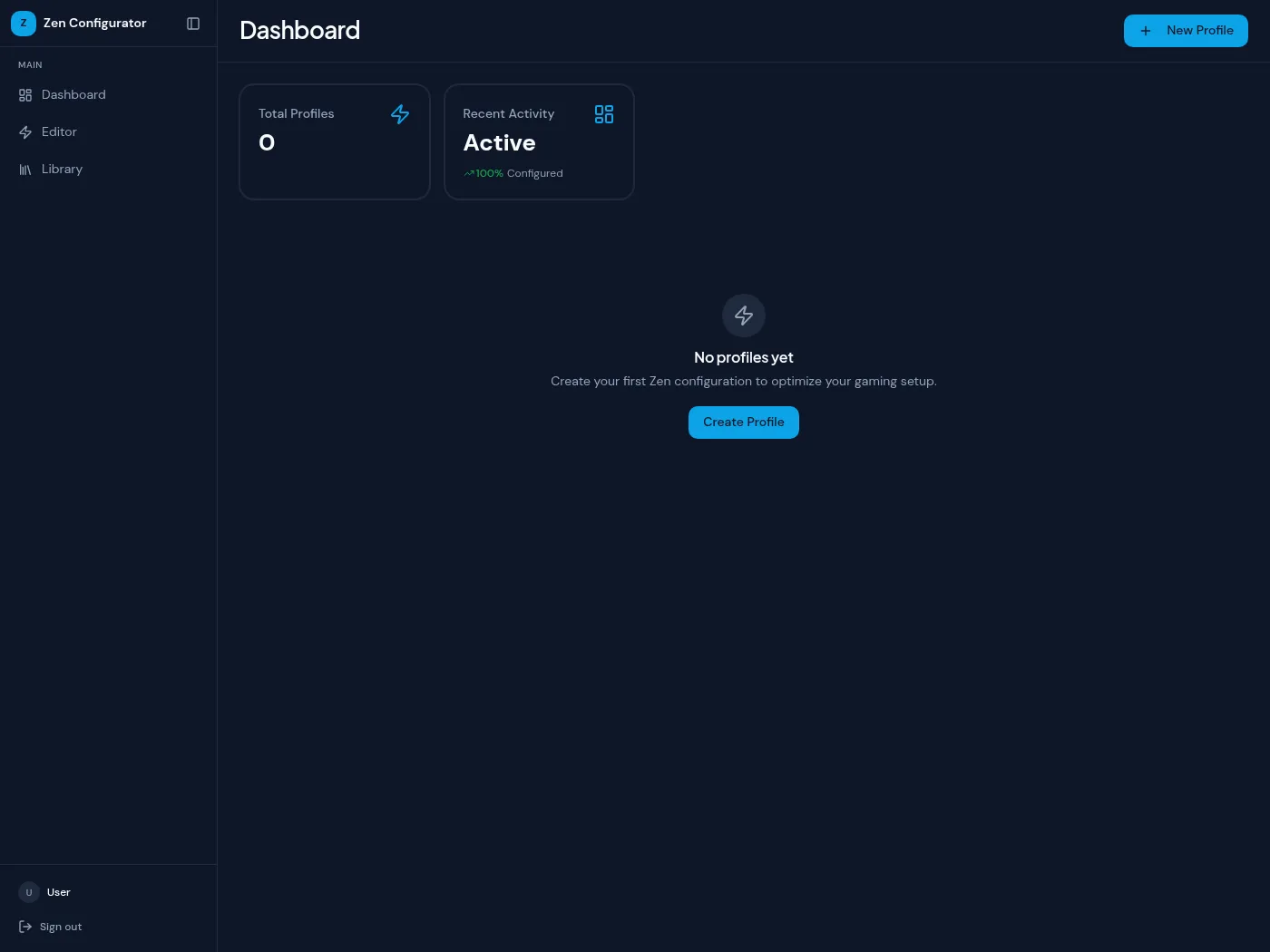 Zen Configurator
