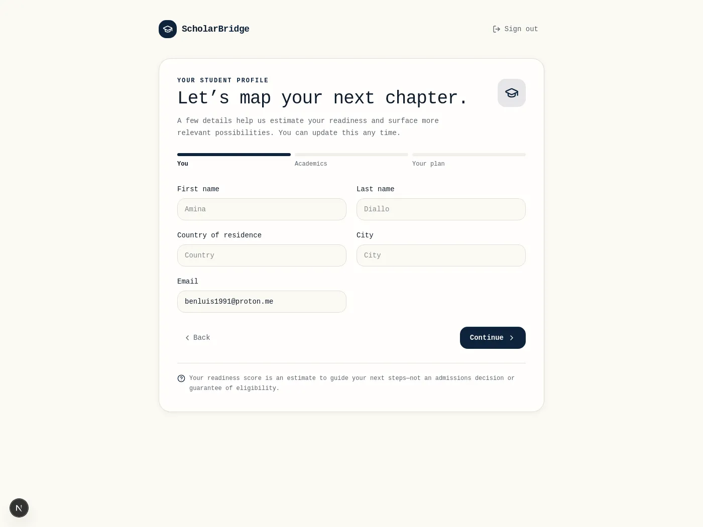 ScholarBridge AI Copilot