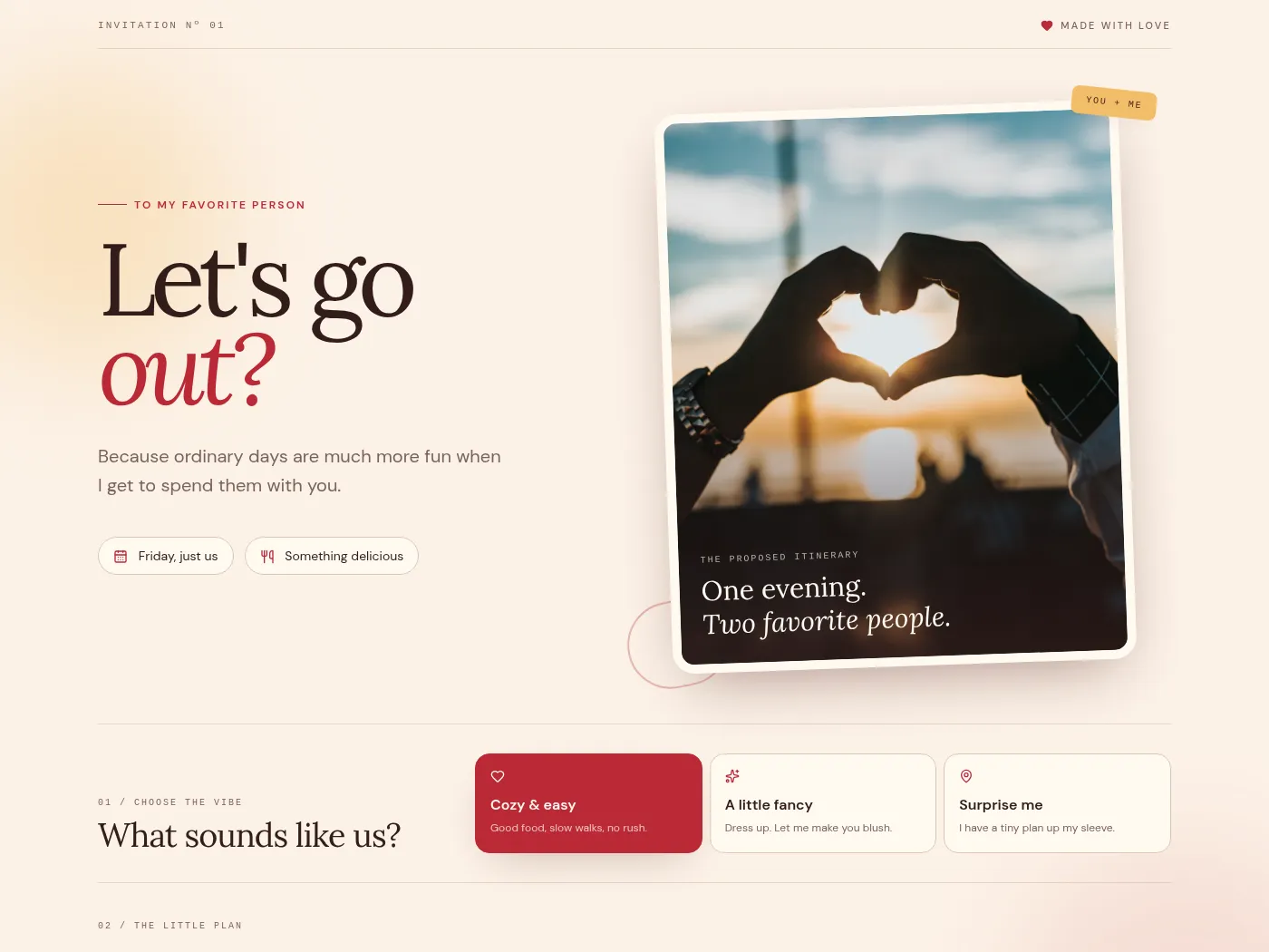 Sweet Invite Website