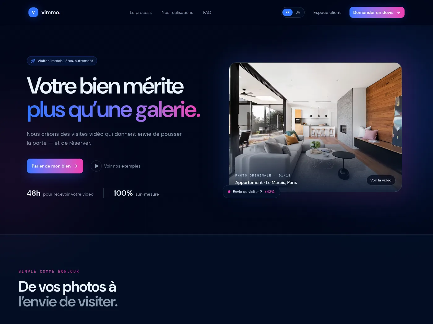 Vimmo Real Estate Video Suite