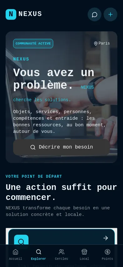 NEXUS Communauté Mobile