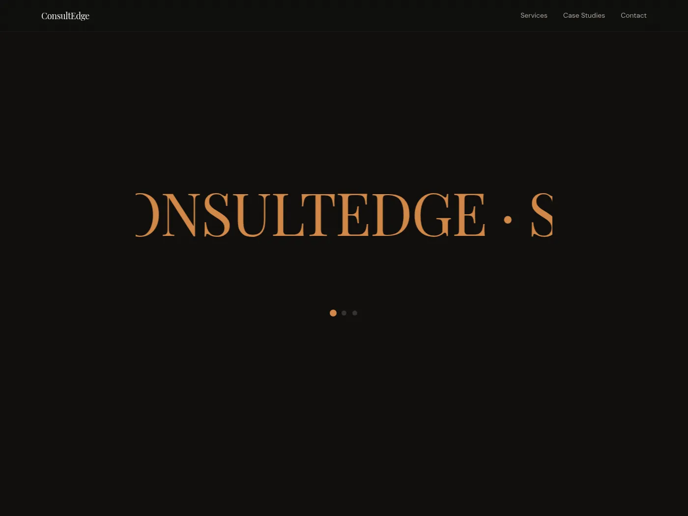 ConsultEdge Web Portal
