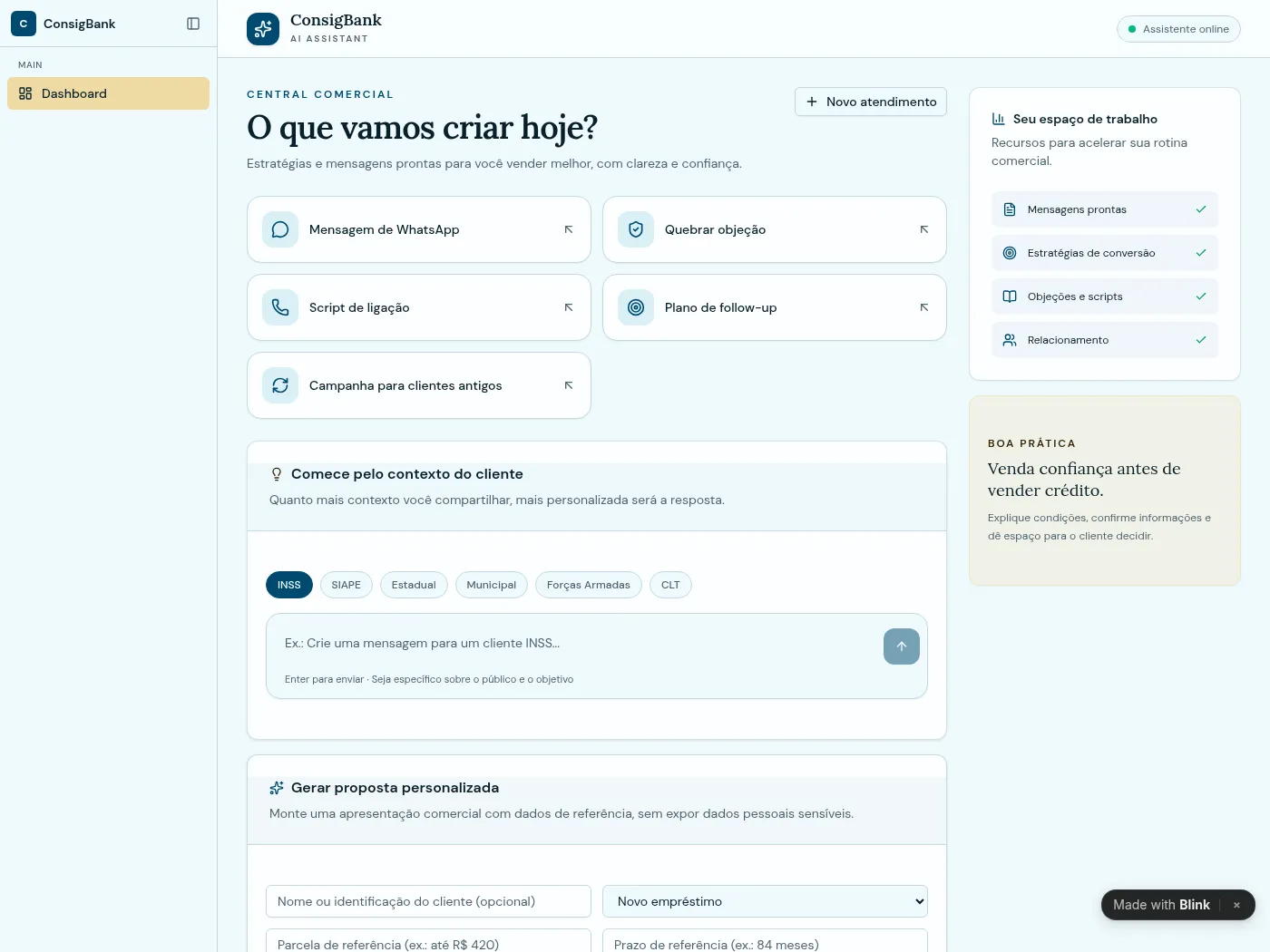 ConsigBank AI Assistant