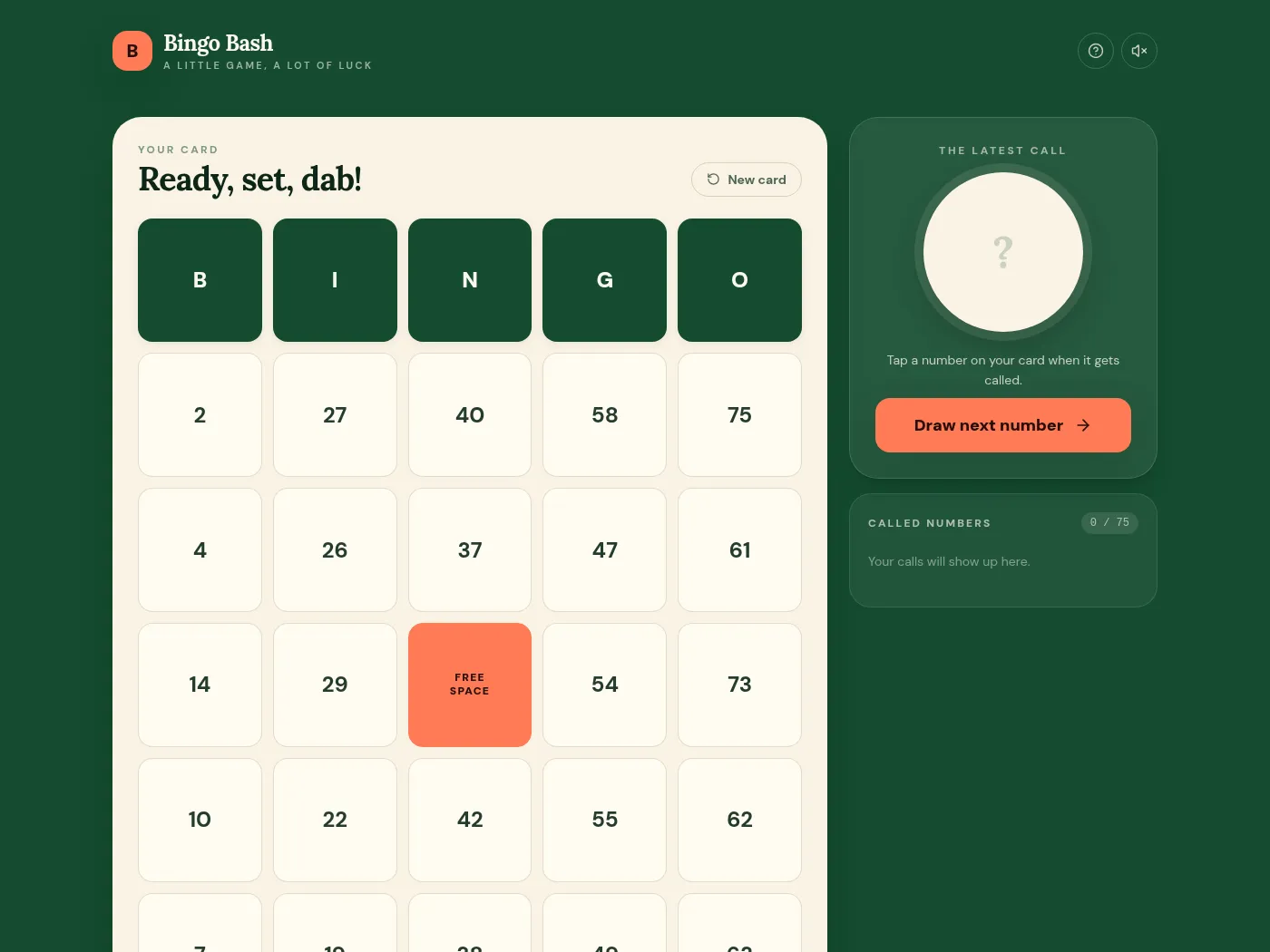 Bingo Bash