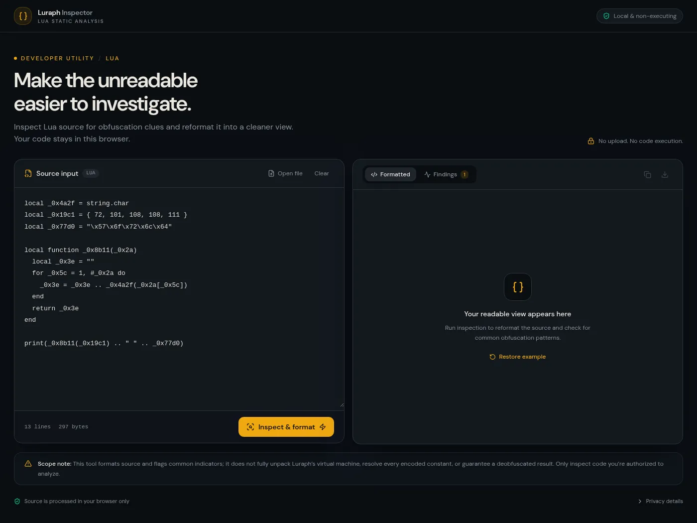 Luraph Deobfuscator Pro