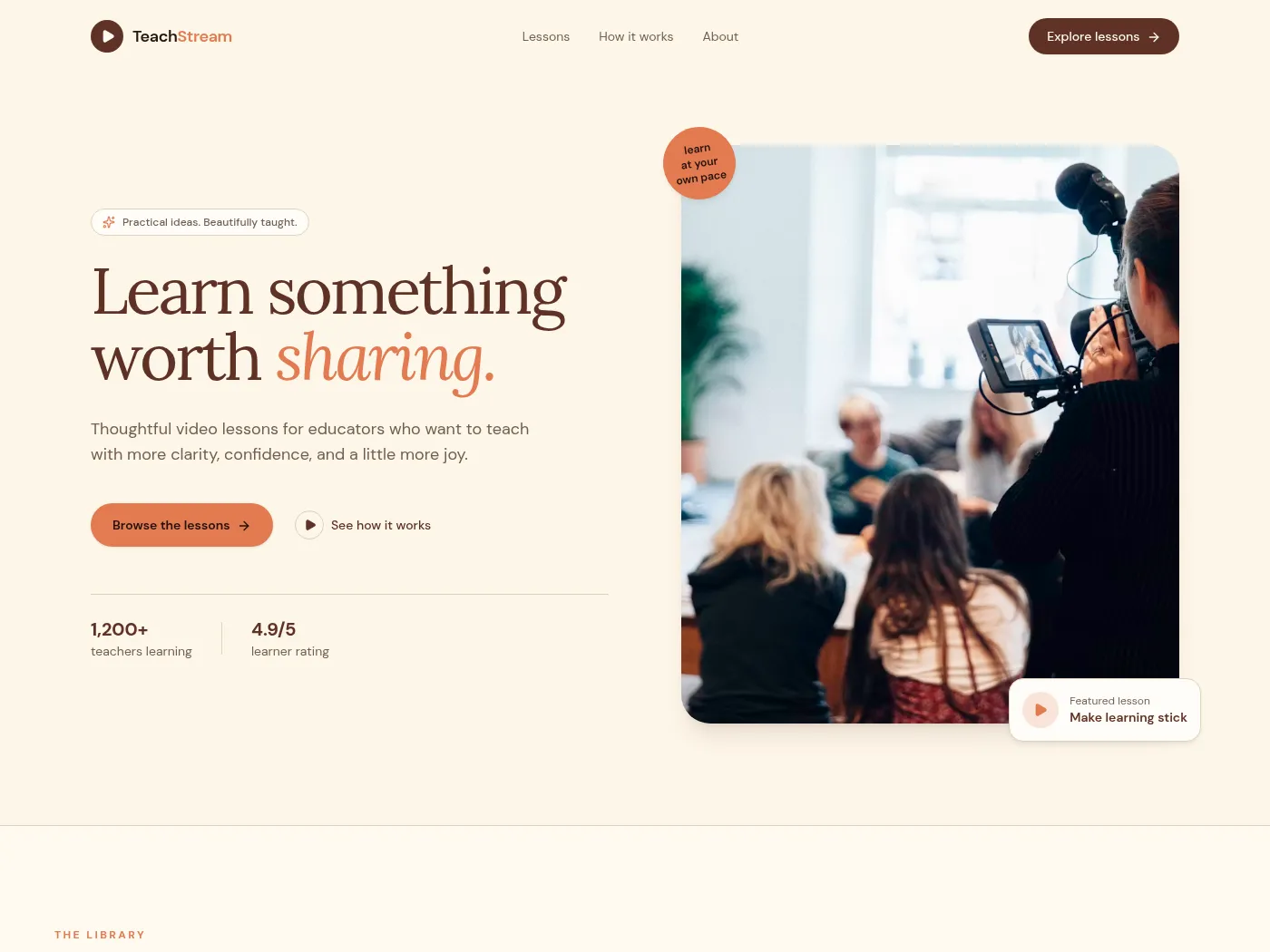 TeachStream Portal